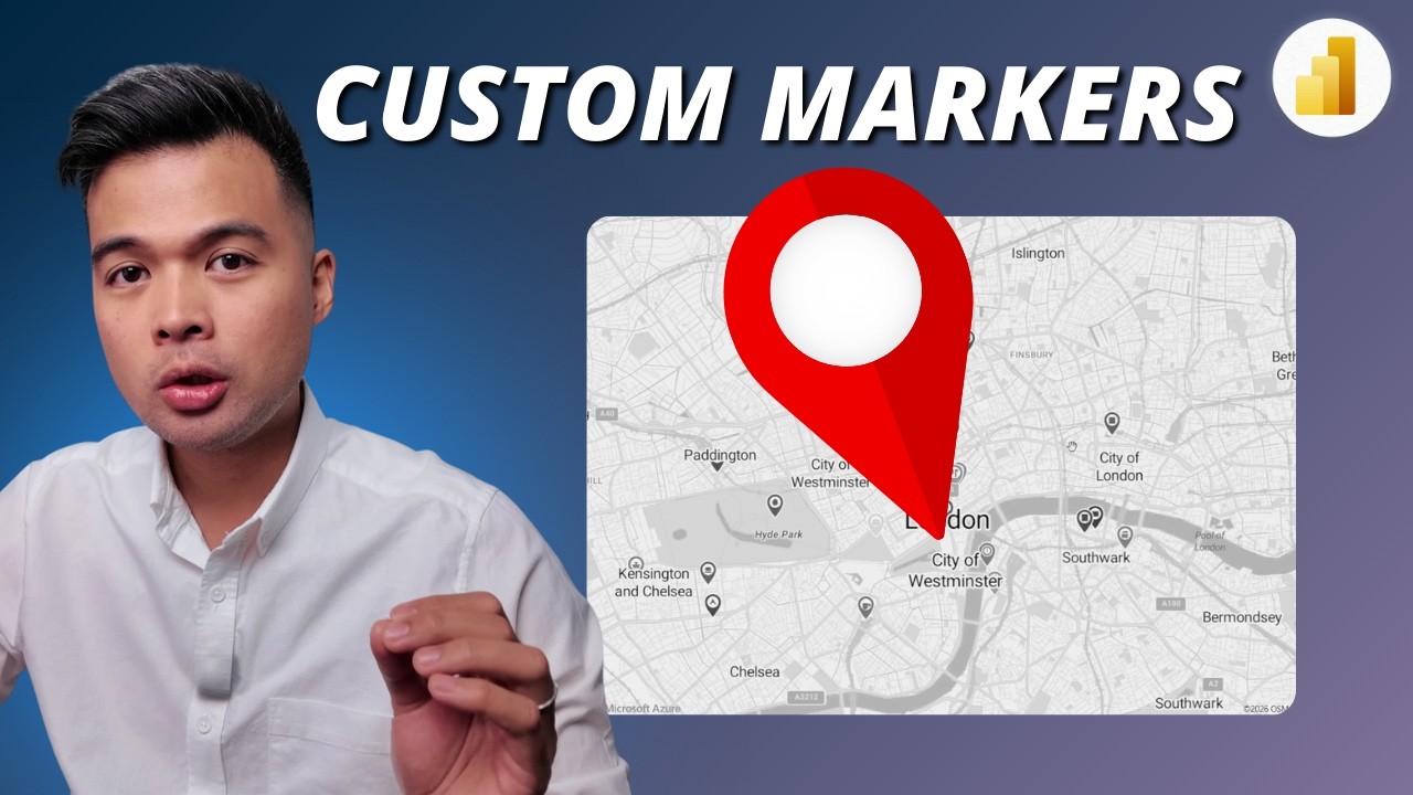 Custom Map Markers for Azure Maps in Power BI | Basic Usage and Ideas