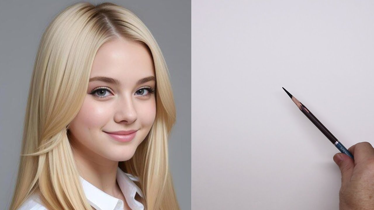 How to Draw a Portrait Easily for Beginners | Portrait Drawing Tutorial
