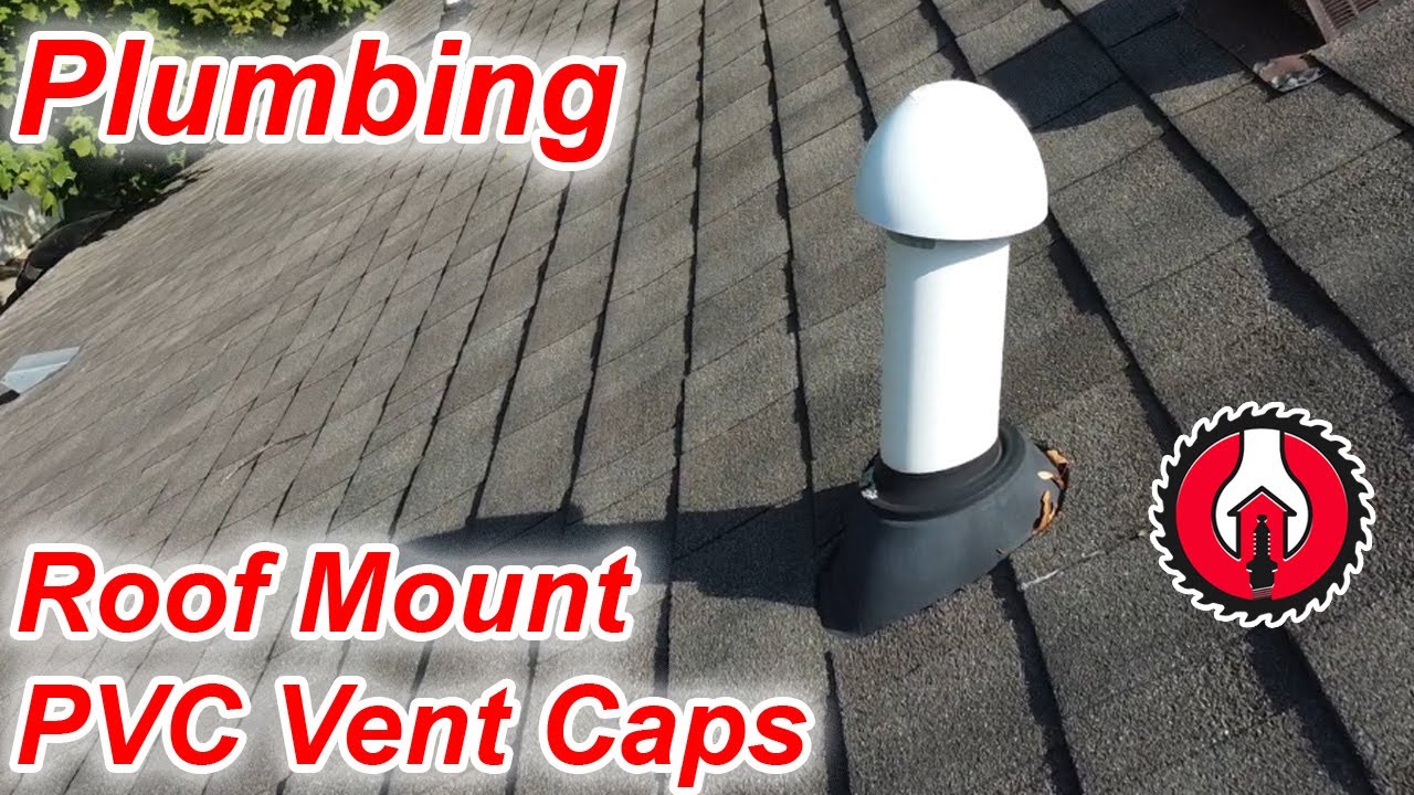 Roof Mount PVC Plumbing Vent Caps