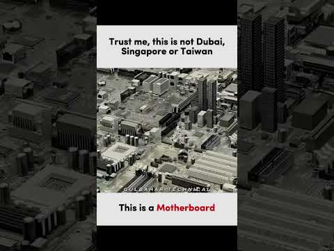 Not Dubai or Singapore | It’s Actually a Motherboard City 🖥️🏙️