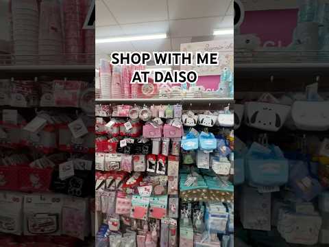 SHOP WITH ME AT DAISO #daiso #daisohaul #daisofinds #hellokitty #hellokittyhunting #shopwithme