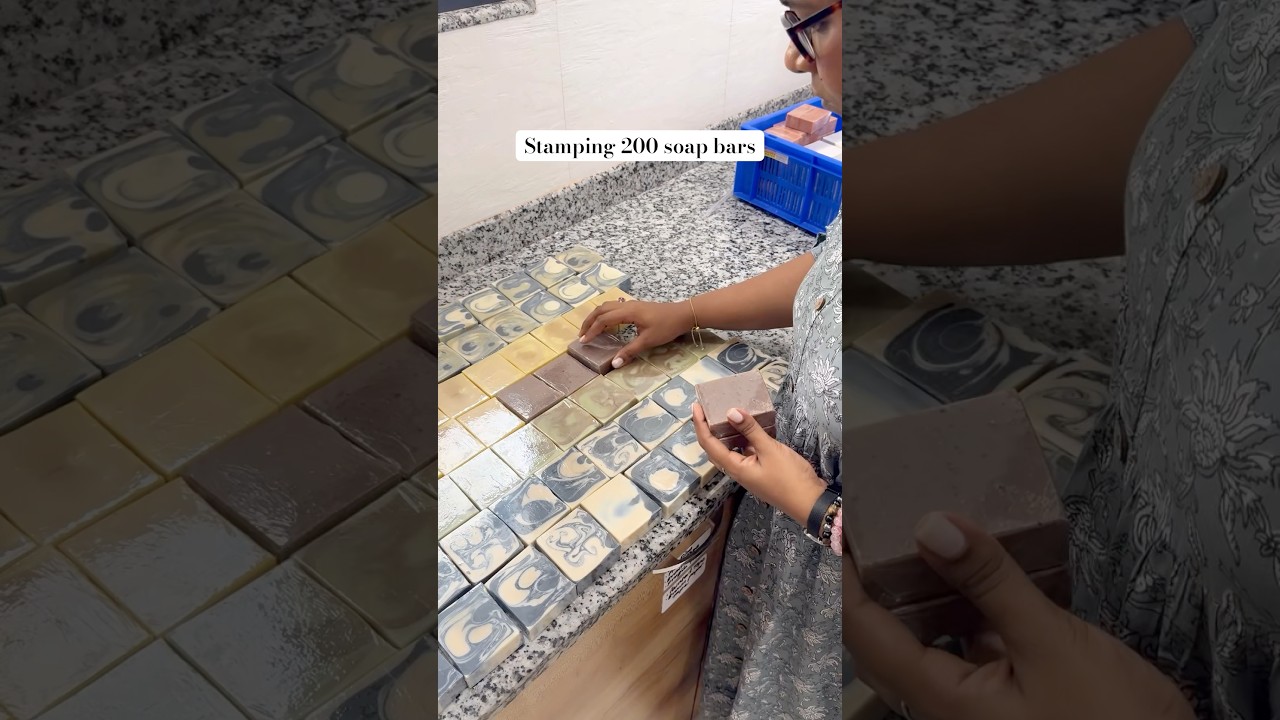 Handmade soap! #coldprocesssoap #handmadesoap #soapmaking