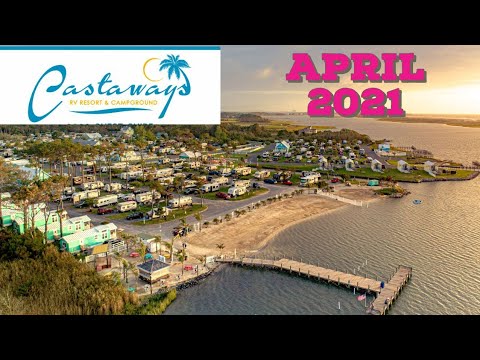 Tour of Castaways RV Resort / Campground - Maryland 04-03-2021