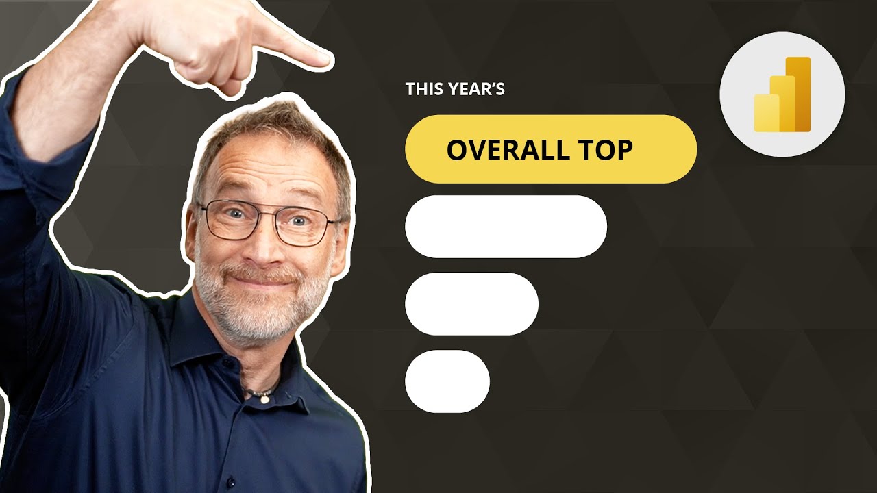 Find the products in the top 10 every year with DAX