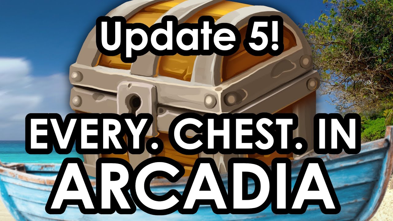 (UPDATE 5!) EVERY TREASURE CHEST IN ARCADIA - Cloudheim Treasure hunting!