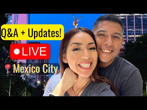 Our new life in Mexico City 🔴 Live Q&A with Eat Baila Travel