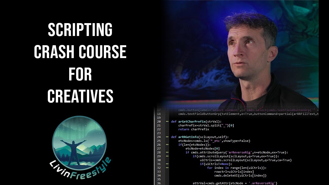 Python Scripting Crash Course For Creatives: Step-By-Step From Ground Zero!