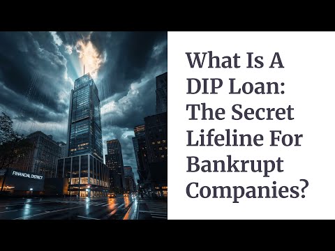 What Is A DIP Loan The Secret Lifeline For Bankrupt Companies?