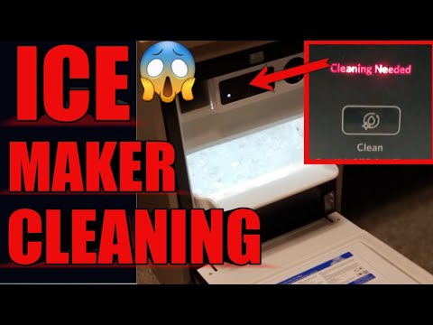 Cleaning a Freestanding ICE MAKER - kitchenaid
