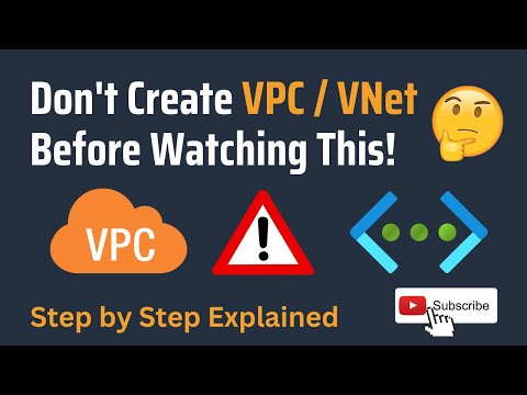 Don't Create VPC and VNet Without Watching This! AWS VPC & VNet Subnetting | Subnetting Made Easy!