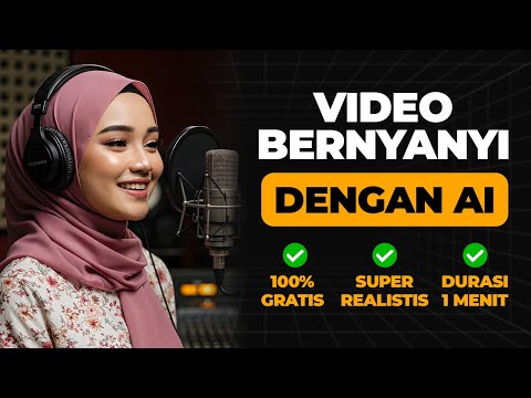 CARA MEMBUAT VIDEO BERNYANYI DENGAN AI PALING REALISTIS