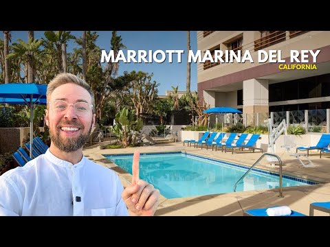 Marriott Marina Del Rey: Full Hotel Tour and HONEST Review in California