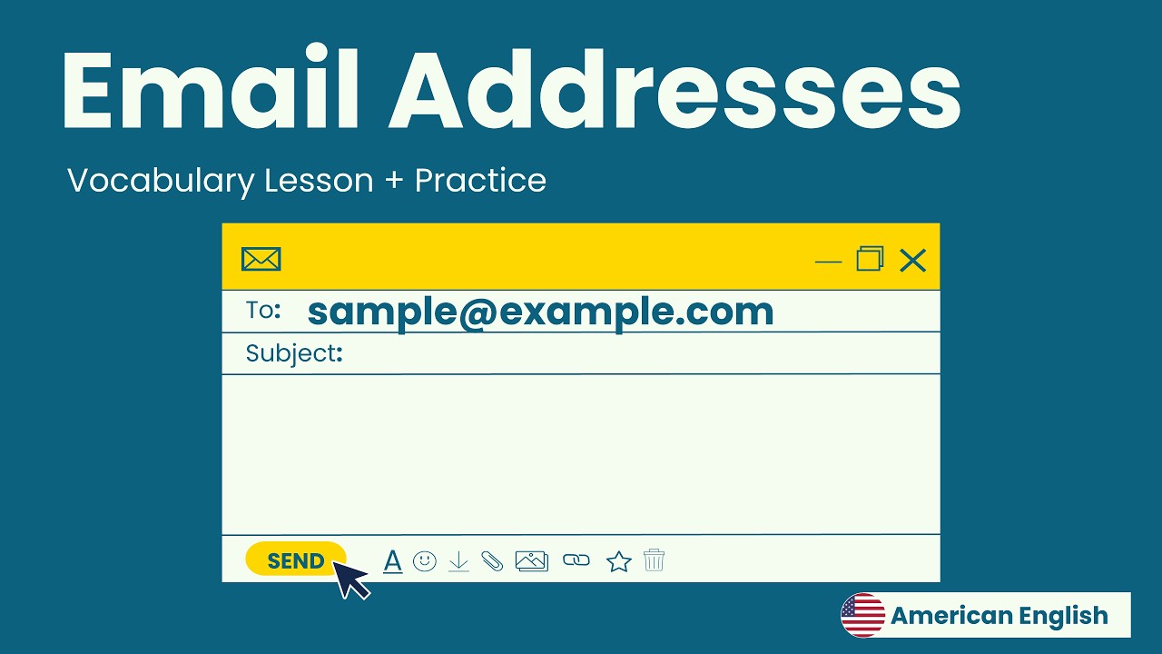 Email Addresses + Practice | American English for Adult Beginners