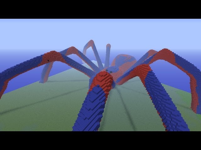Spiderman-Themed Spider Minecraft Map