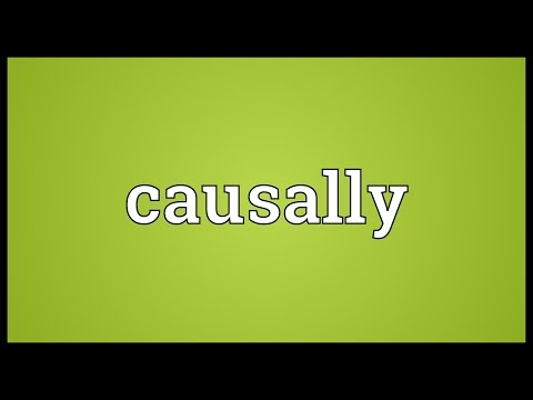 Causally Meaning