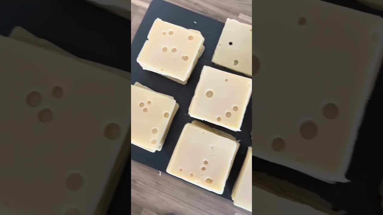 Tips for slicing cheese #cheese #meatslicer #savemoney