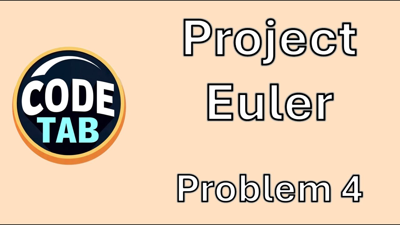 Coding Problem Solved! Project Euler #4 in Python