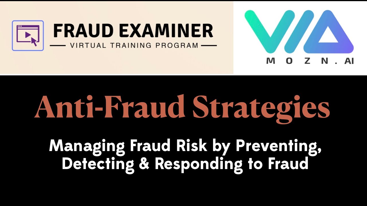 Anti-Fraud Strategies