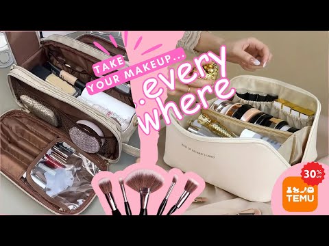 Best 5 travel makeup bag 2024 for women - stay coo!!
