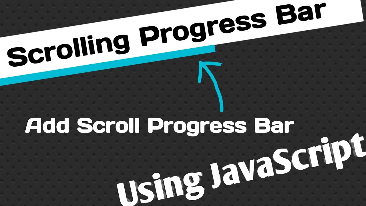 add scrolling progress bar in your website || using javascript || add scroll bar in nav |#hypercodez