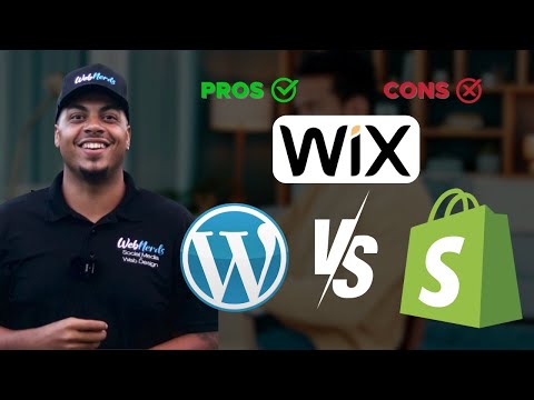 The BEST platform to build a website - WordPress vs Shopify vs Wix