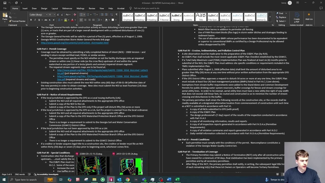3.2 Erosion Control Overview