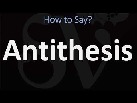 How to Pronounce Antithesis? (CORRECTLY)