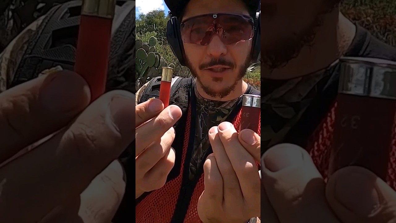 Shooting the little one with the big one 😀 410 Vs 12