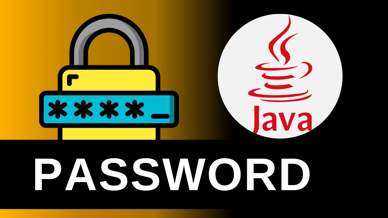 Creating JPasswordField - Java Swing Tutorial 5