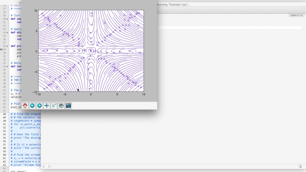 Flow Modeling in Python I: Vector calculus, potential flow, stream function
