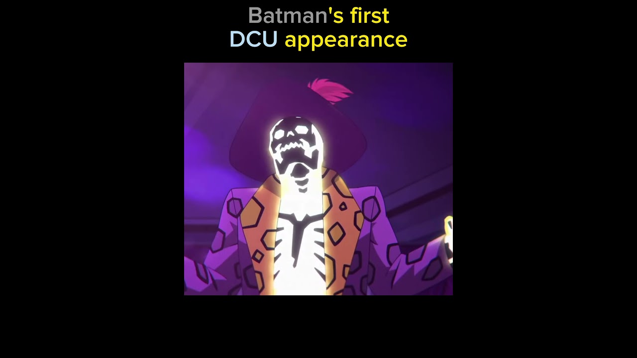 DCU Batman first appearance #dcu #batman #creaturecommandos #superman #brucewayne
