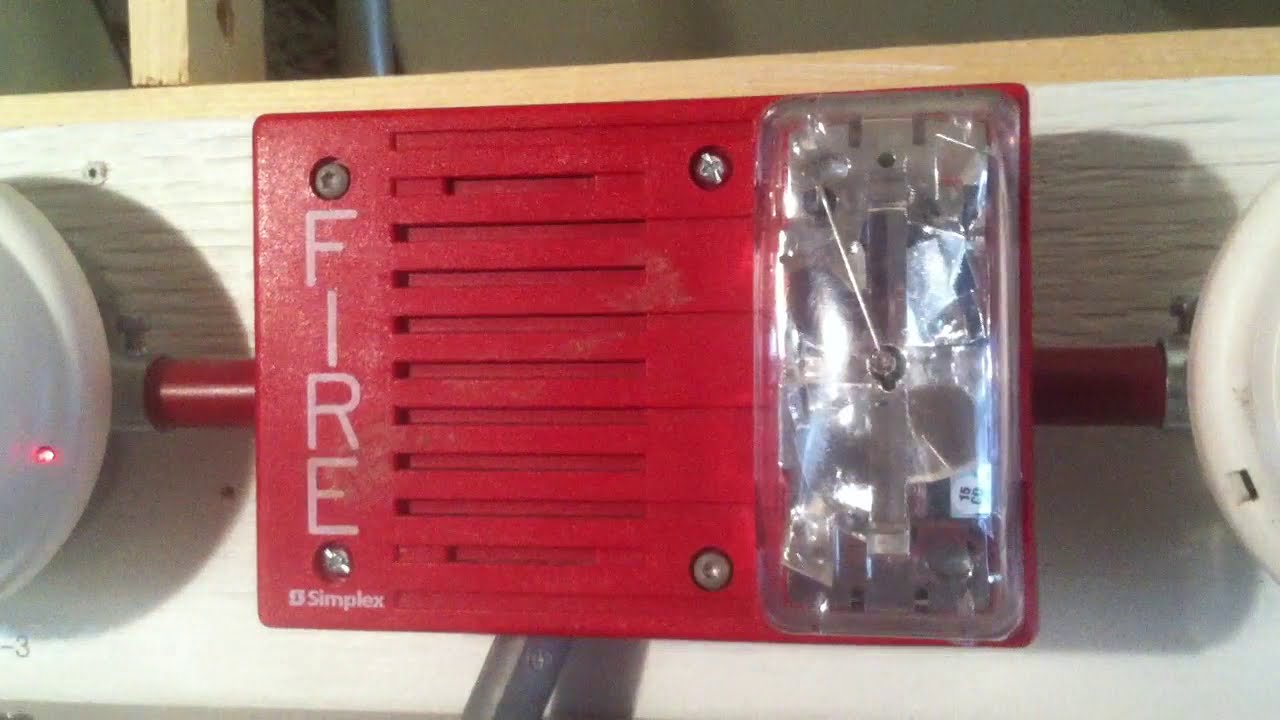 Simplex 4010 Fire Alarm System Test 1