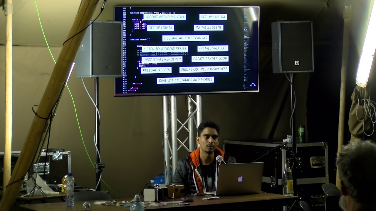 Building A Virtual Reality Website using A-Frame (SHA2017)