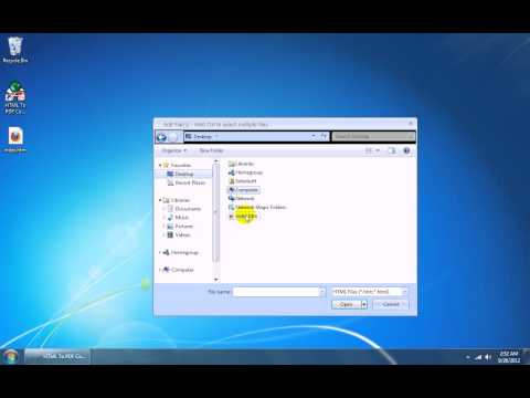 How To Use HTML To PDF Converter Software