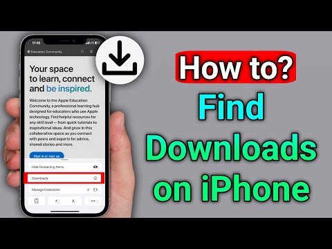 How to Find Downloads on iPhone or iPad (2025) | Locate Downloaded Files Easily