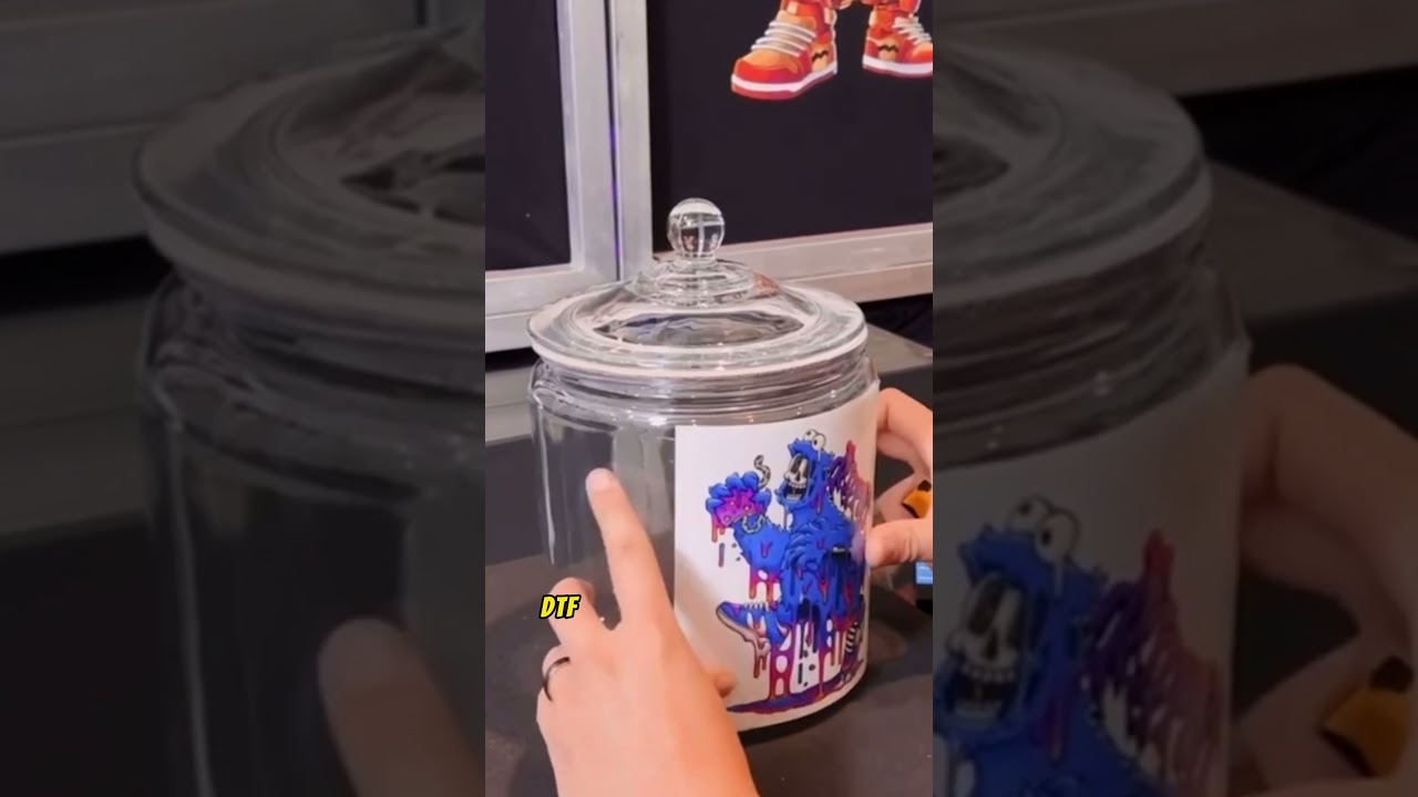 DIY Custom Cookie Jar Creations with UV DTF Transfers
