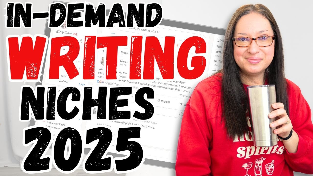 Revealing the Biggest Writing Niches for 2025 | make money as a beginner freelance writer