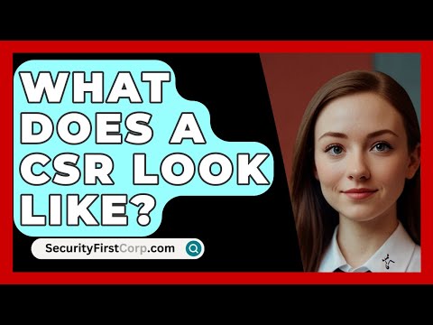 What Does A CSR Look Like? - SecurityFirstCorp.com