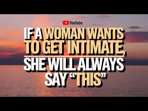 How Women Drop Hints for Intimacy