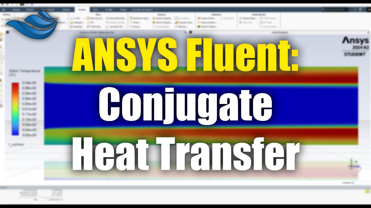 ANSYS Fluent: Conduction + Convection Heat Transfer | Tutorial