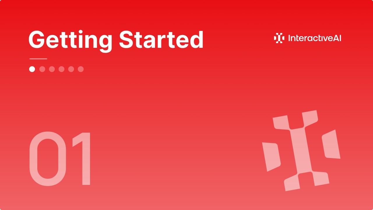 InteractiveAI Tutorial | Ch.1: Getting Started