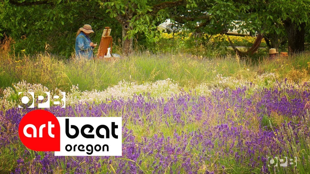 Oregon's Lavender Fields Are Perfect For Painting With A Side Of Aromatherapy | Oregon Art Beat