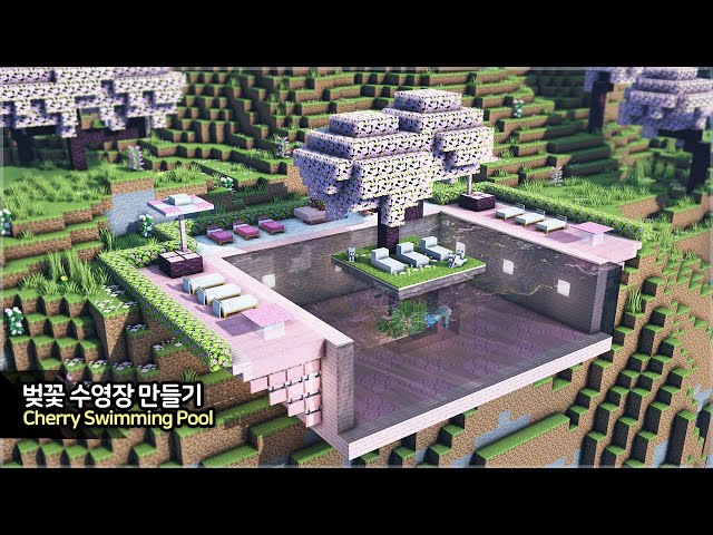 7 best Minecraft swimming pool designs