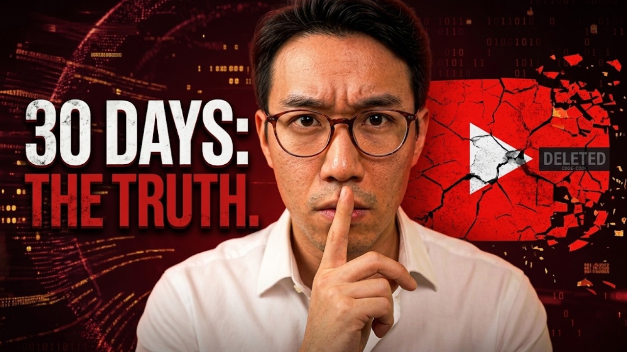 My CHANNEL was deleted 30 Days Ago. Here's What Really Happened.