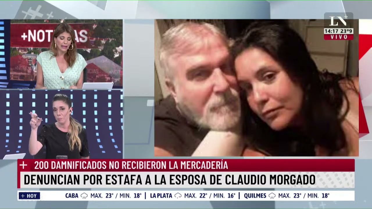 Claudio Morgado y su mujer fueron denunciados por estafa en redes ...