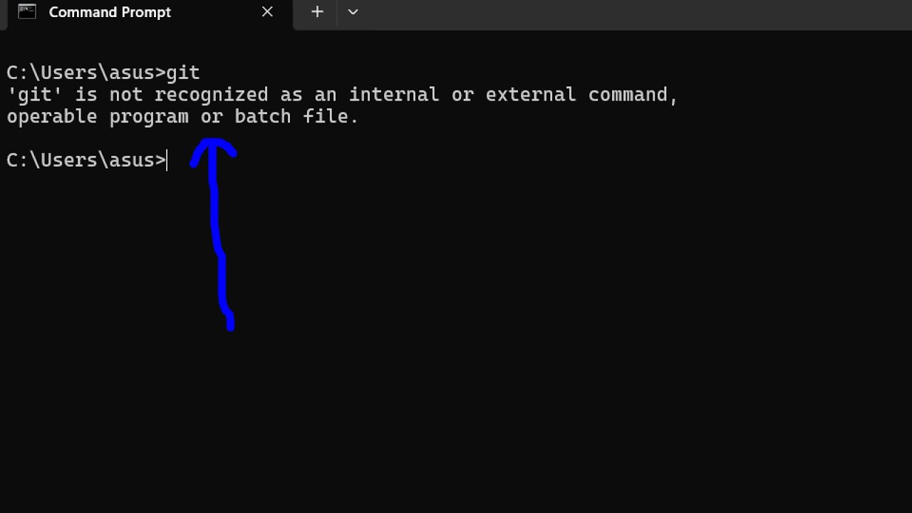 How to fix git bash is not recognized as an internal and external Command Error in Terminal
