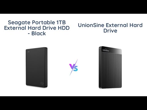Seagate vs UnionSine: Portable External Hard Drive Comparison