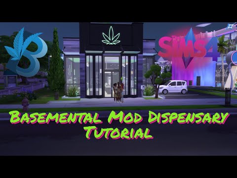 Sims 4 | Basemental Drugs Mod Dispensary Tutorial