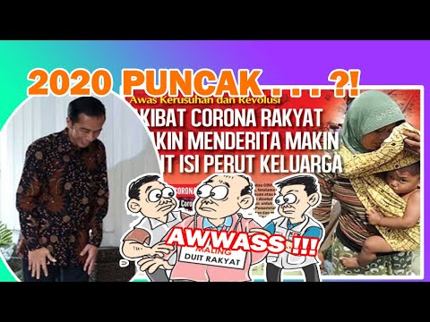 MRINDINGG!! 2020 DIPASTIKAN GEJ0LAK SOSIAL AKAN DATAN6, PEMERINTAH ABAI!