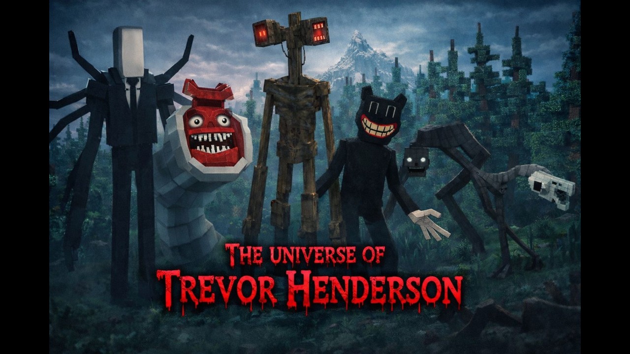 The universe of Trevor Henderson alpha version - Minecraft Modpacks ...